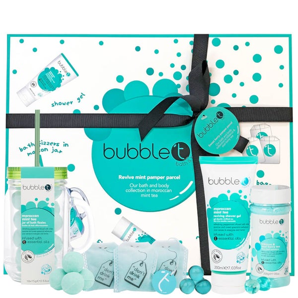 Bubble T Pamper Parcel - Green 600g - LOOKFANTASTIC