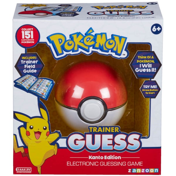 Pokémon Trainer Guess - Kanto Edition Game Toys - Zavvi UK