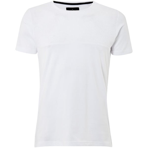 Dissident Men's Lear Textured T-Shirt - Optic White Mens Clothing ...