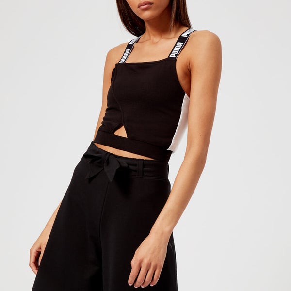 Puma Women's Archive Crop Top - Puma Black | TheHut.com