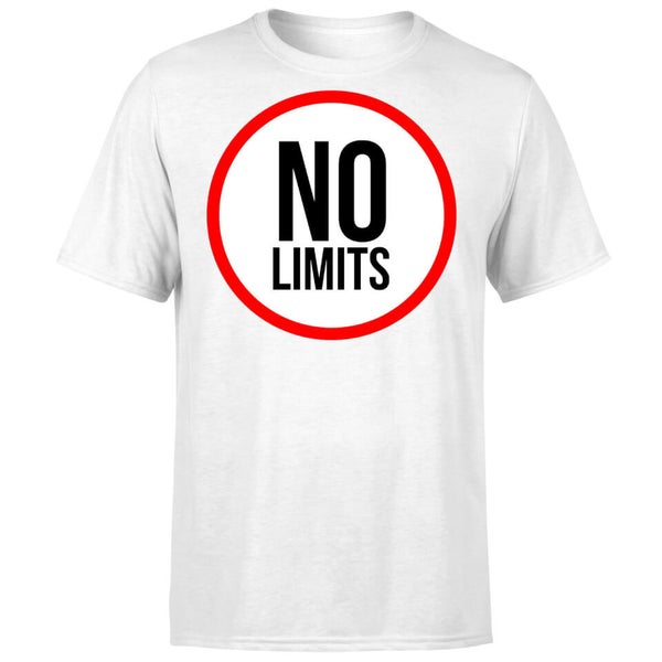 No Limits T-Shirt - White Clothing - Zavvi UK