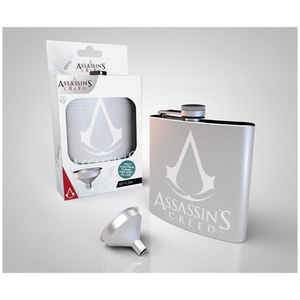 Assassin's Creed Logo Hip Flask Merchandise - Zavvi US