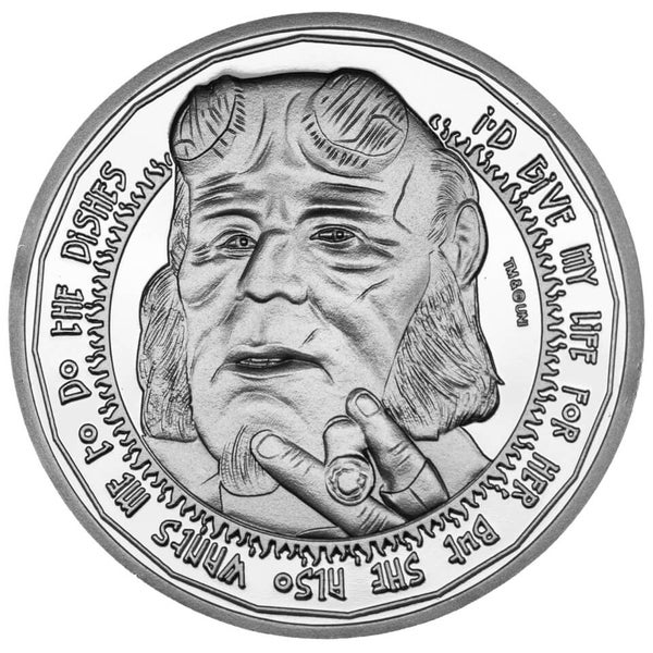 Hellboy Collector’s Limited Edition Coin: Silver Variant – Zavvi ...
