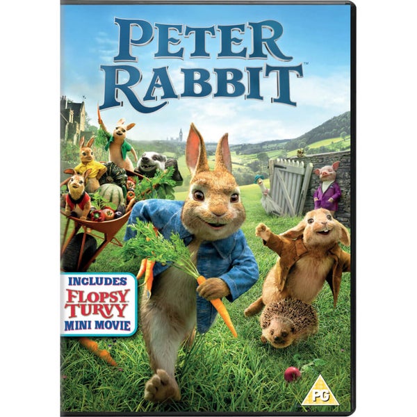 Peter Rabbit - Limited Edition DVD + Book (Pre-Order Exclusive) DVD ...