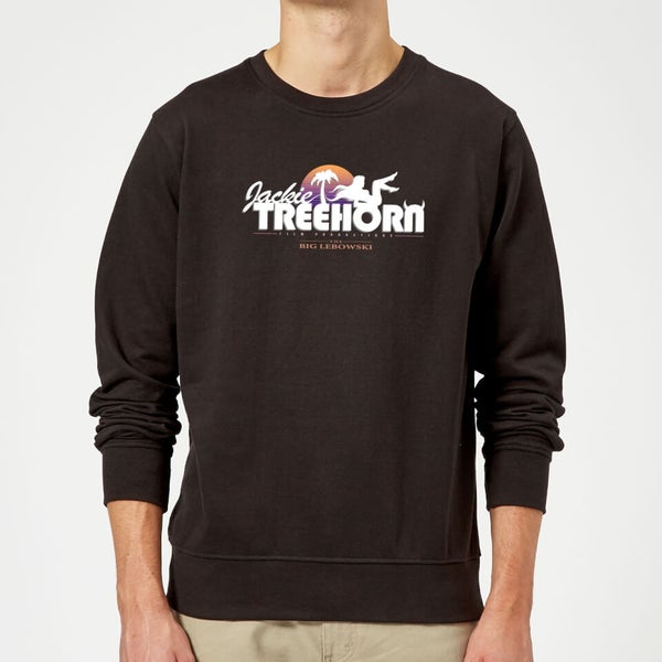 The Big Lebowski Treehorn Logo Sweatshirt - Black Clothing - Zavvi UK