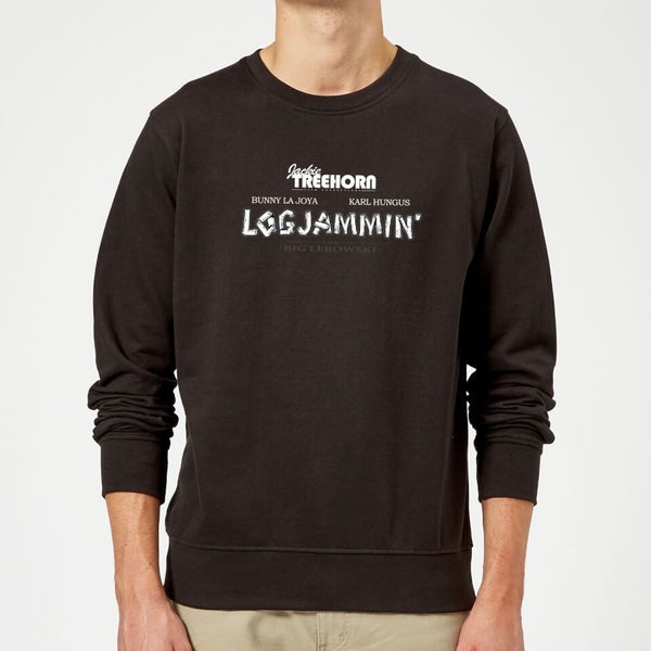 The Big Lebowski Logjammin Sweatshirt - Black Clothing - Zavvi UK