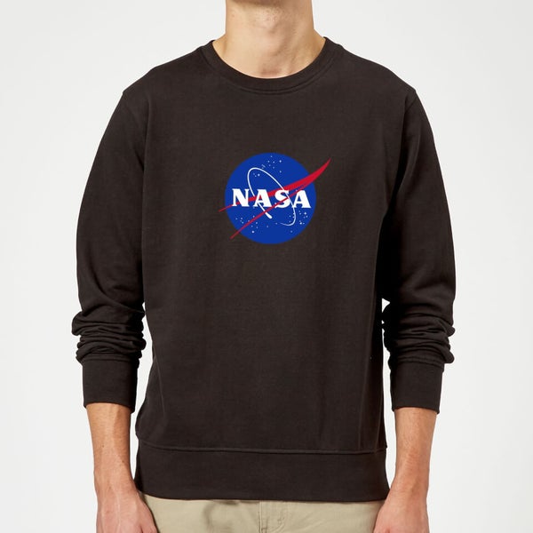 NASA Logo Insignia Sweatshirt - Black Clothing - Zavvi US