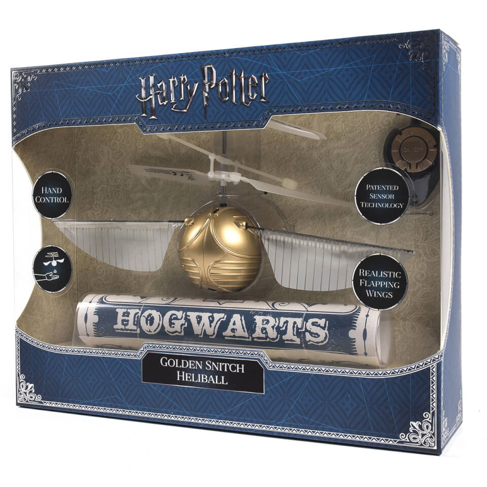 Harry Potter Golden Flying Snitch Heliball - IWOOT UK