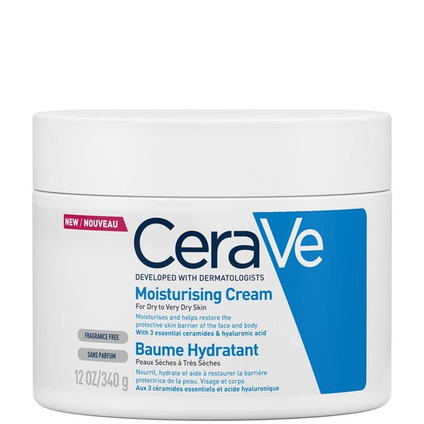 CeraVe Moisturising Cream Pot for Face and Body with Ceramides for Dry ...