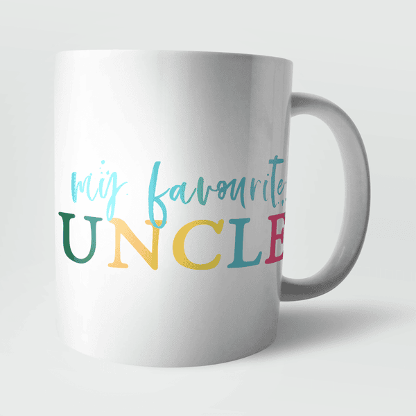 My Favourite Uncle Mug Homeware - Zavvi US