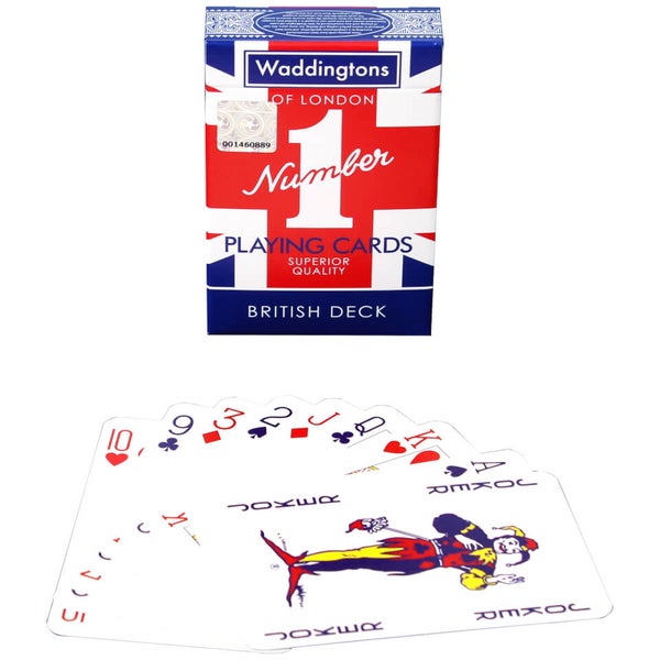 Waddingtons Number 1 Playing Cards - Union Jack Edition | TheHut.com