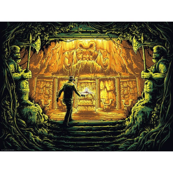 Indiana Jones "There is Nothing to Fear Here" Silkscreen Print by Dan ...