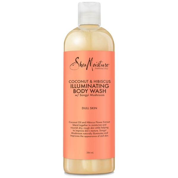 Shea Moisture Coconut & Hibiscus Illuminating Body Wash 384ml ...