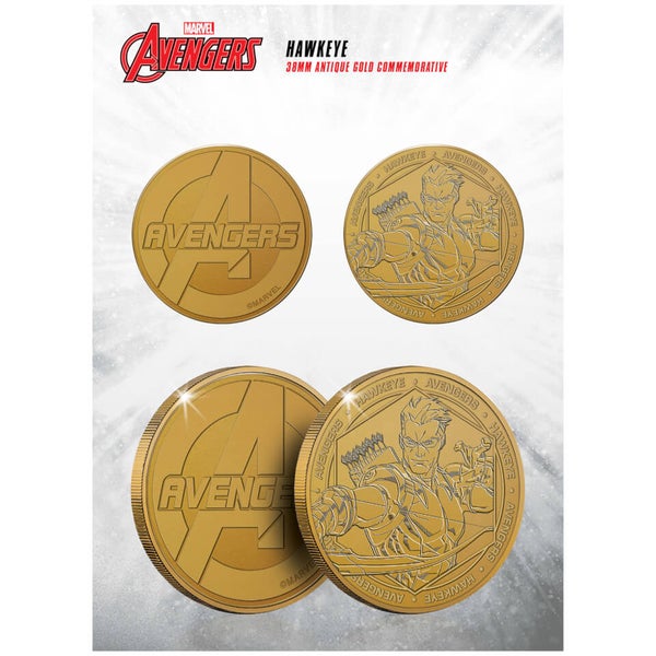 Marvel Hawkeye Collectable Evergreen Commemorative Coin Merchandise ...