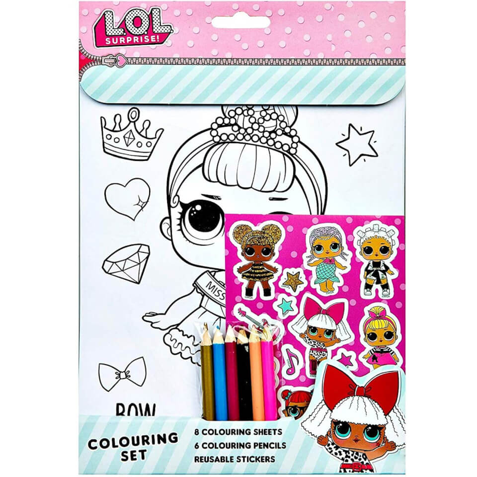 LOL Surprise Colouring Set Books | Zavvi Australia