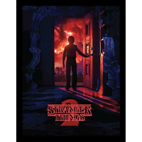 Stranger Things (Doorway) Framed 30 x 40cm Print Merchandise - Zavvi UK