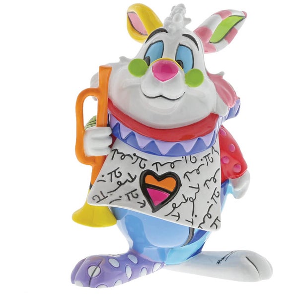 Disney Britto White Rabbit Figurine 7.0cm Merchandise - Zavvi UK