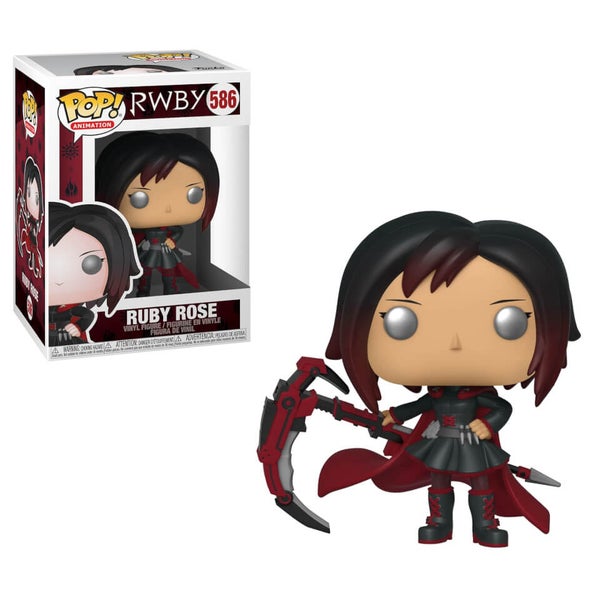 RWBY Ruby Rose Pop! Vinyl Figure Merchandise - Zavvi UK