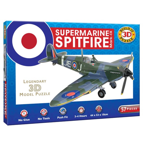 Build it 3D Spitfire Puzzle Toys - Zavvi UK