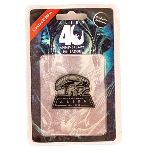 Alien - 40th Anniversary Limited Edition Enamel Pin Badge Merchandise ...