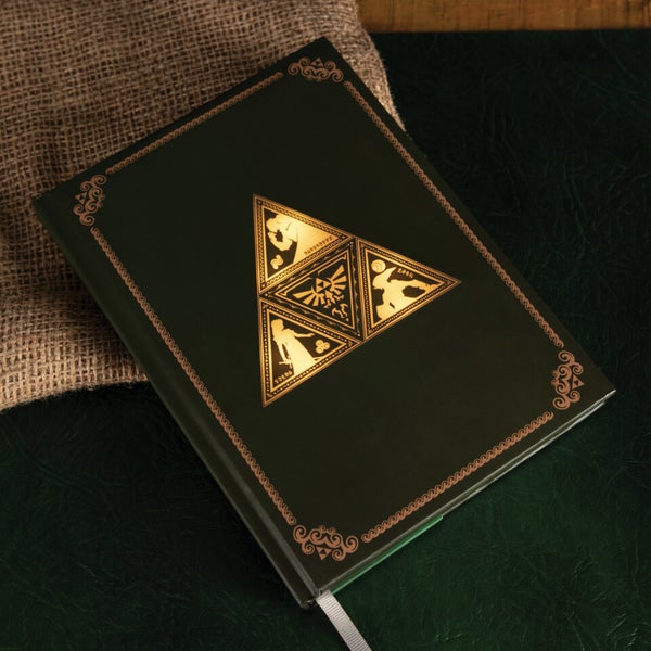 Triforce Light Up Notebook Traditional Gifts - Zavvi UK