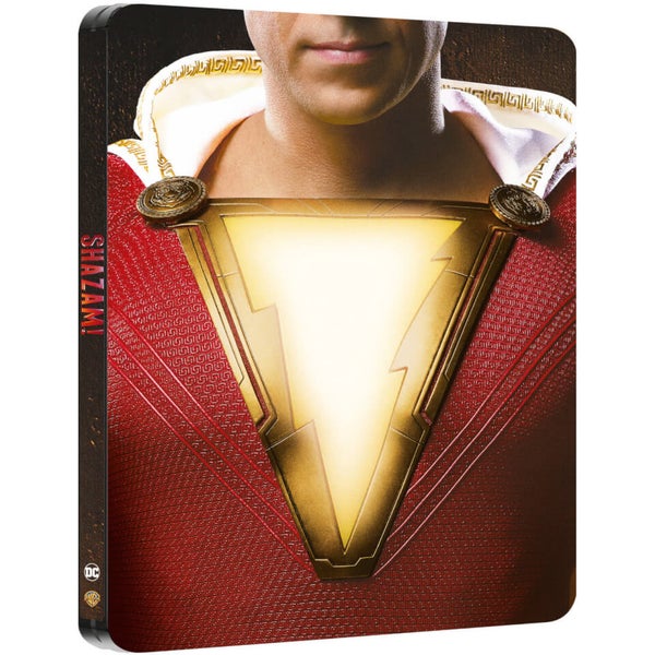 Shazam! 4K Ultra HD (Includes 2D Blu-ray) – Limited Edition Steelbook ...