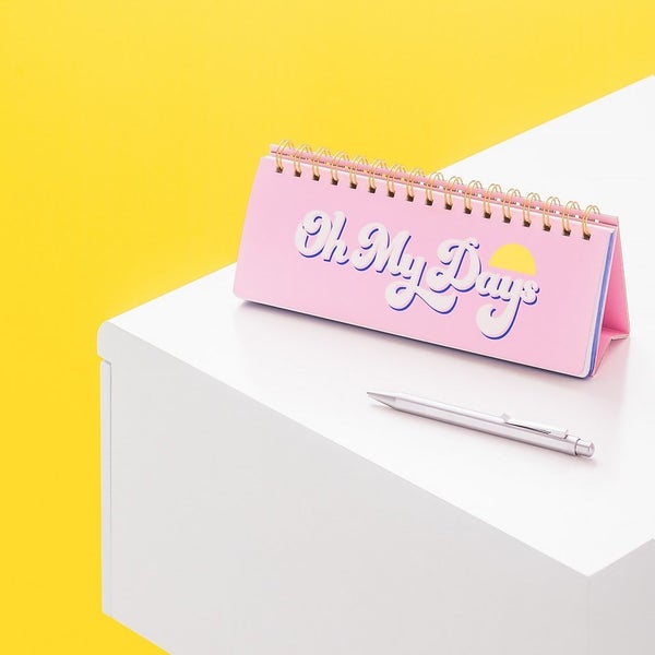 Yes Studio Oh my Days Weekly Desk Planner - IWOOT UK