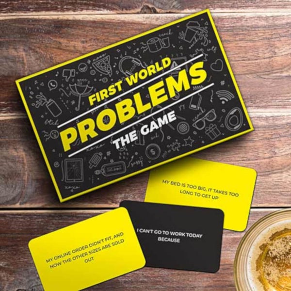 First World Problems Card Game - IWOOT UK