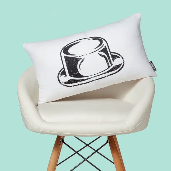 Monopoly Hat Rectangular Cushion Homeware - Zavvi UK