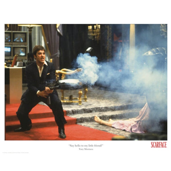Scarface Limited Edition Art Print Merchandise - Zavvi UK