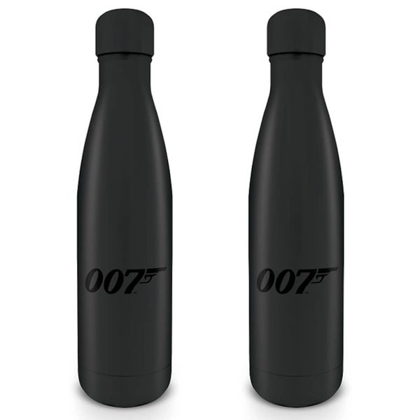 James Bond (007) Metal Drinks Bottle Traditional Gifts - Zavvi UK