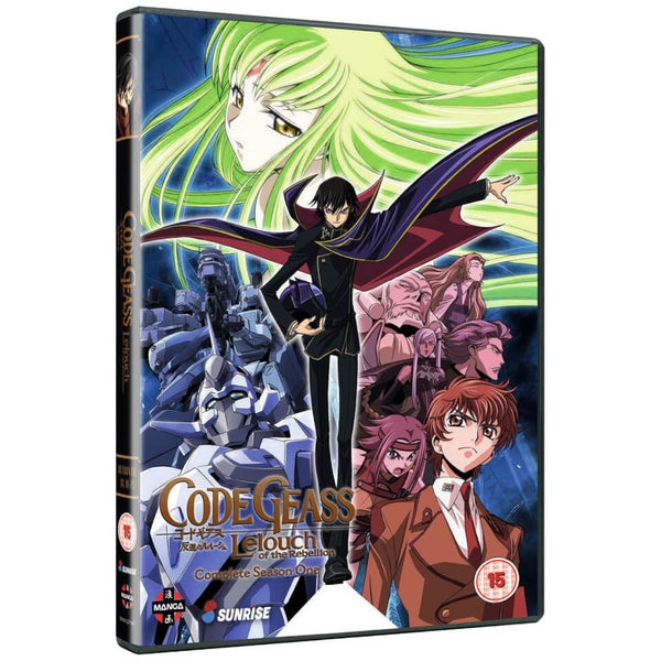Code Geass: Lelouch of the Rebellion: Complete Season One DVD - Zavvi UK
