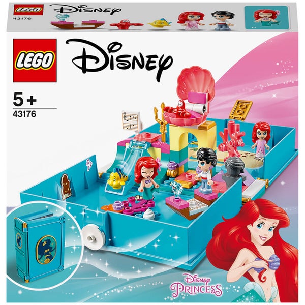 LEGO Disney Princess: Ariel's Storybook Adventures Set (43176) Toys ...