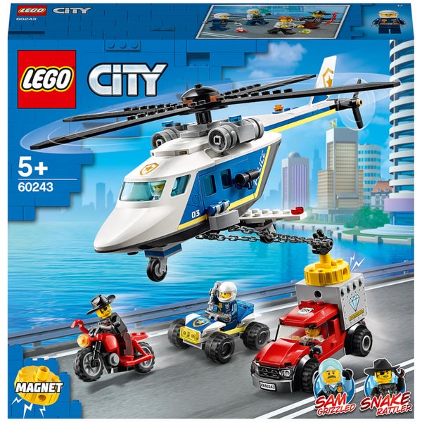LEGO City: Police Helicopter Chase Building Set (60243) Toys - Zavvi UK