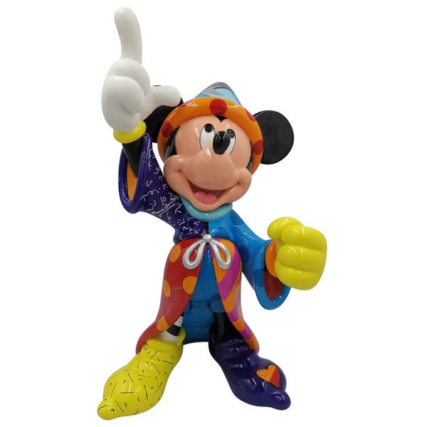 Disney by Romero Britto Sorcerer Mickey Mouse Statement Figurine 46cm ...