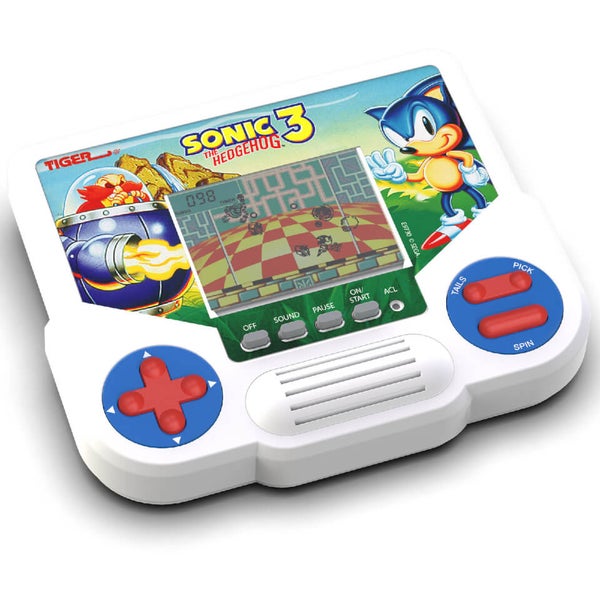 Hasbro Tiger Electronics Sonic the Hedgehog 3 Electronic LCD Video Game ...