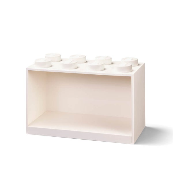LEGO Storage Brick Shelf 8 - White Toys - Zavvi UK