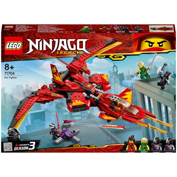LEGO NINJAGO: Legacy Kai Fighter Toy Jet (71704) - IWOOT UK