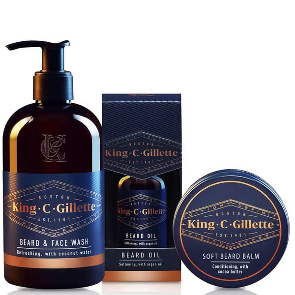 King C. Gillette Beard Care Kit | Gift Set | Gillette UK