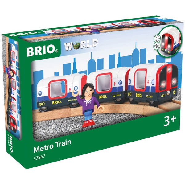 Brio Tube Metro Train Toys - Zavvi UK