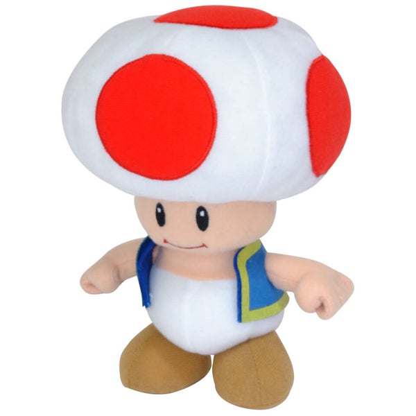 Nintendo Super Mario - Toad Plush 20cm Gifts - Zavvi UK