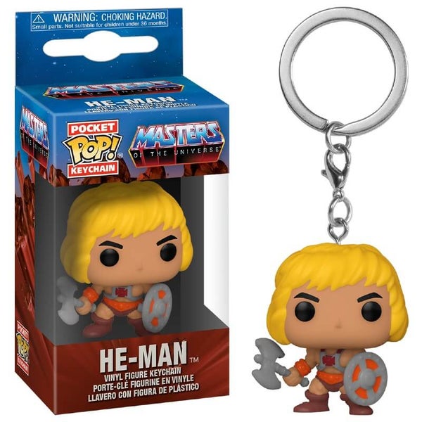 Masters of the Universe He-Man Pop! Keychain Merchandise - Zavvi UK
