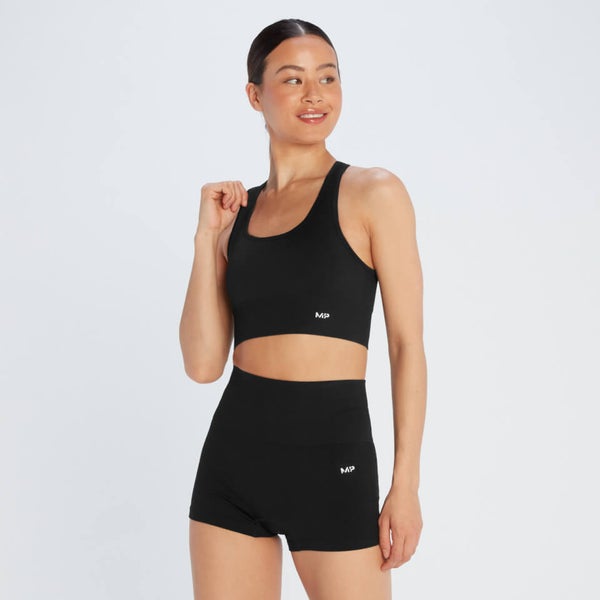 Reggiseno Sportivo Incrociato Seamless Nero Myprotein™