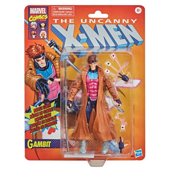 Hasbro Marvel Legends 6-inch Vintage Collection Gambit Figure ...