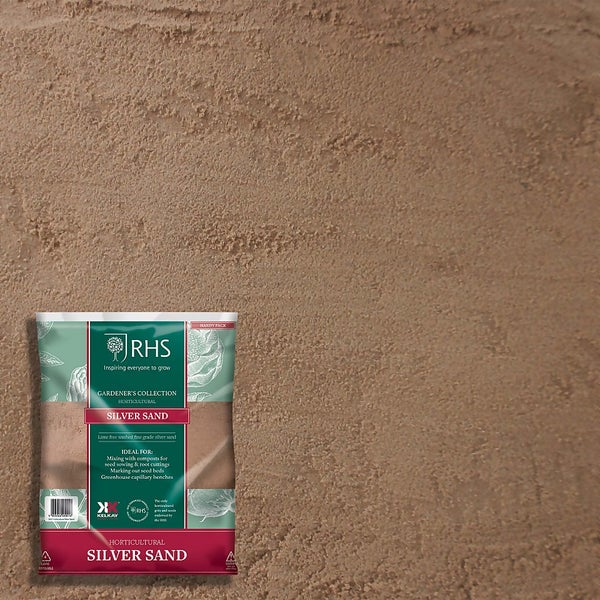 Offer Homebase RHS Horticultural Silver Sand Handy Pack