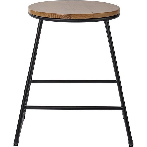 Small Bar Stool - Black | Homebase