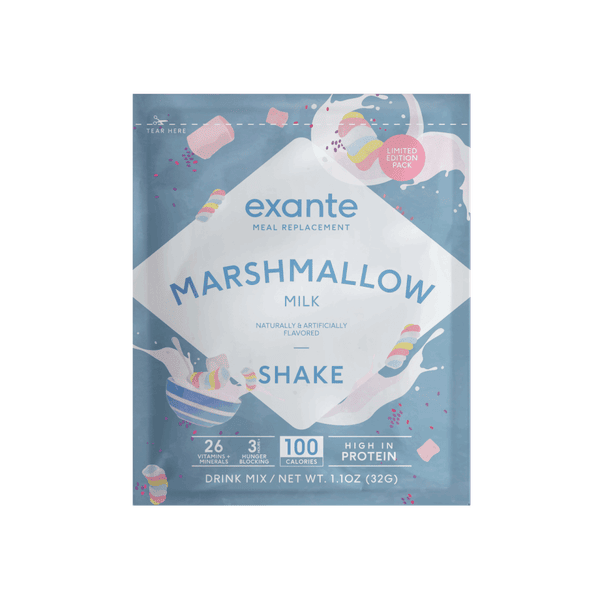 Marshmallow Milk Cereal Meal Replacement Shake | Sample | exante