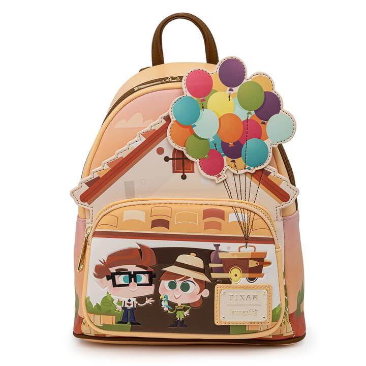 Loungefly Pixar Up Working Buddies Mini Backpack Merchandise - Zavvi UK