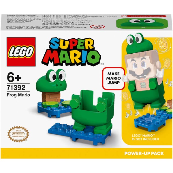 LEGO Super Mario Frog Mario Power-Up Pack Toy Costume (71392) Toys ...