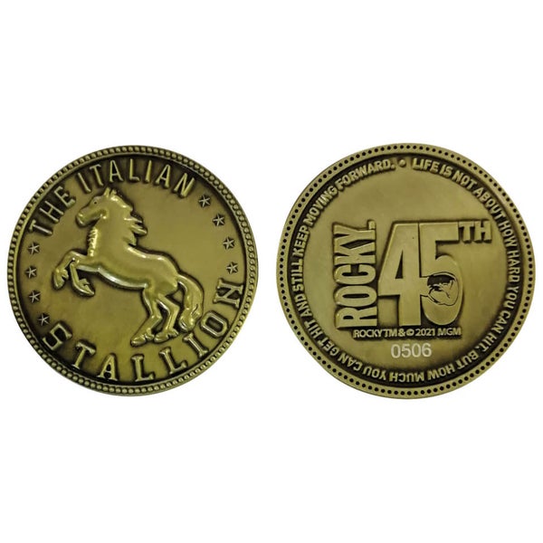 Rocky - Limited Edition Coin Merchandise - Zavvi UK